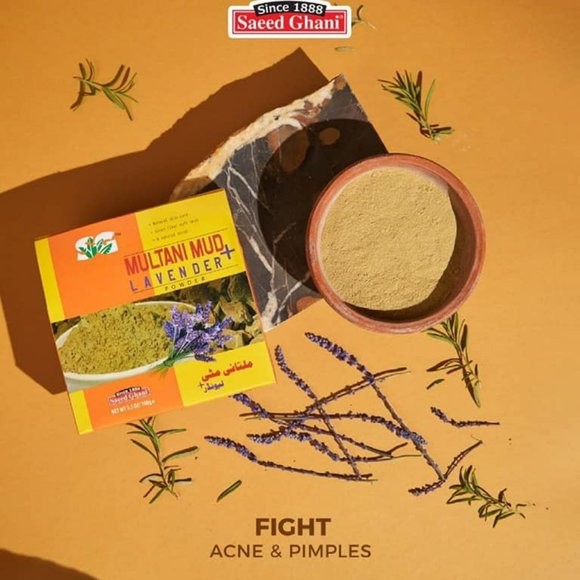 Saeed Ghani | Skincare | Saeed Ghani Usa Multani Mud Lavender Face Mask ...